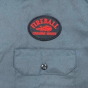 Dickies | Shirts | Dickies Fireball Cinnamon Whisky Button Up Short ...